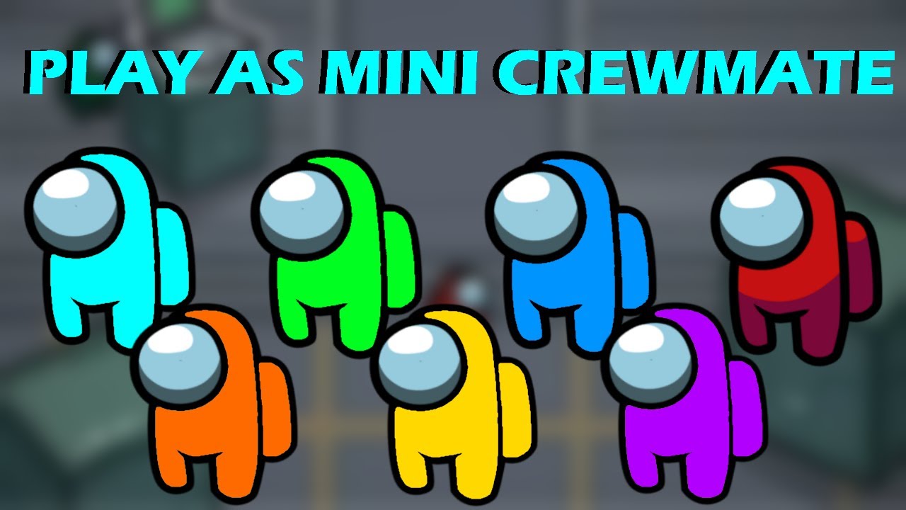 How To Play As Mini Crewmate In Among Us Texture Pack Mod Youtube
