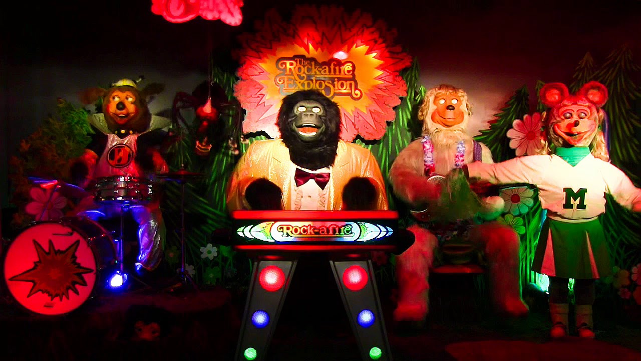 Showbiz Pizza Characters