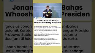 Eks Dirut Kai Ignasius Jonan Bantah Bahas Whoosh Bareng Presiden Prabowo Tribunwow Official Mp3 ...