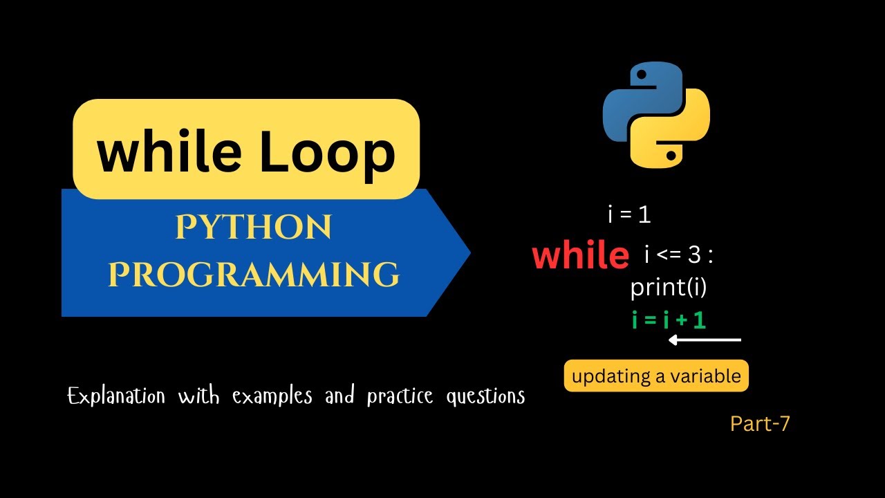 While Loop In Python Master Python While Loop With Examples Python