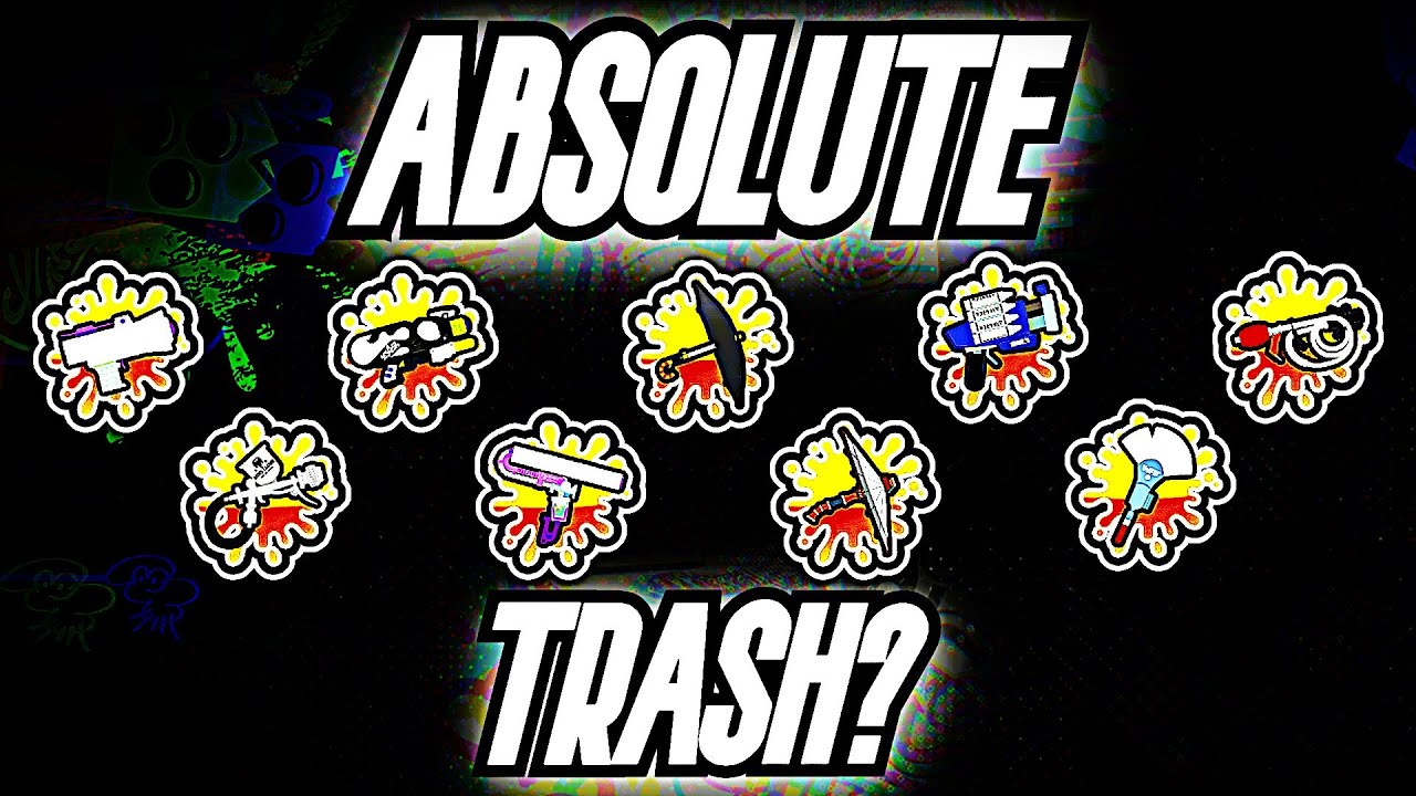 Splatoon S Poorly Designed Weapons Splatoon 3 Discussion Youtube