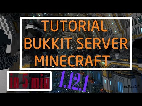 Minecraft Bukkit Server 1 12 1 Tutorial 5min English Youtube