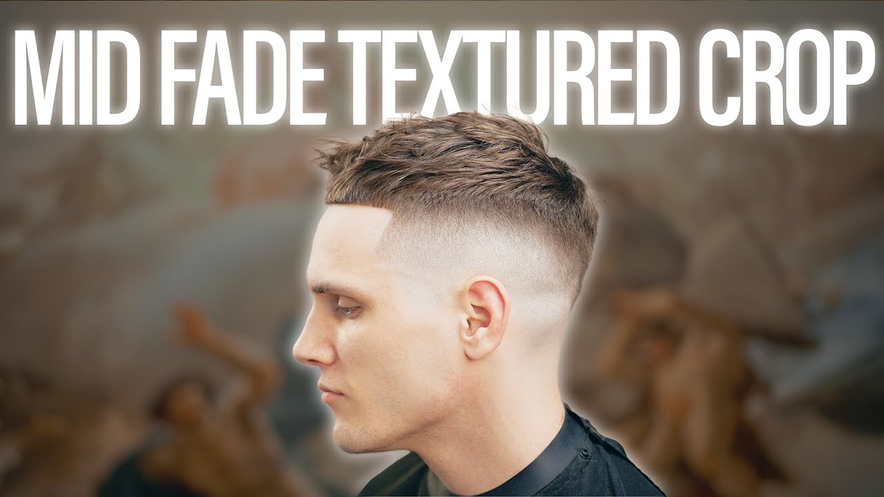 Mid Fade Textured Crop Tutorial Made Easy Youtube