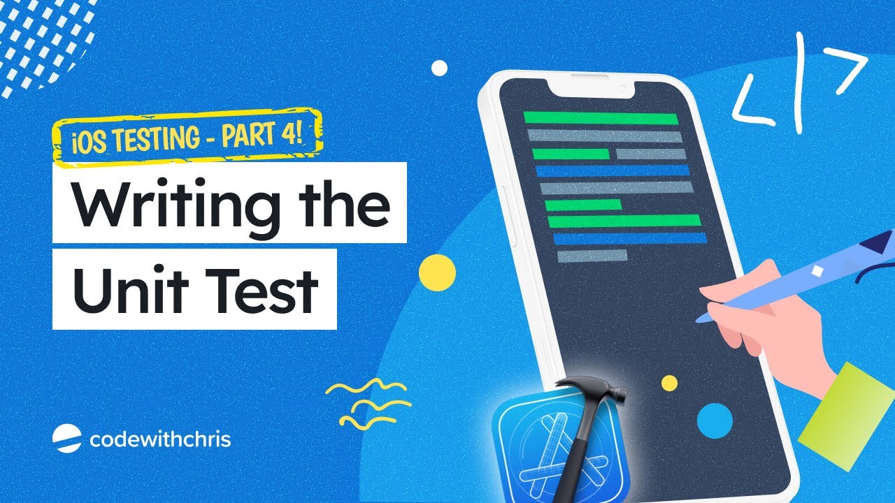 Writing The Unit Test Unit Testing Part 4 Youtube