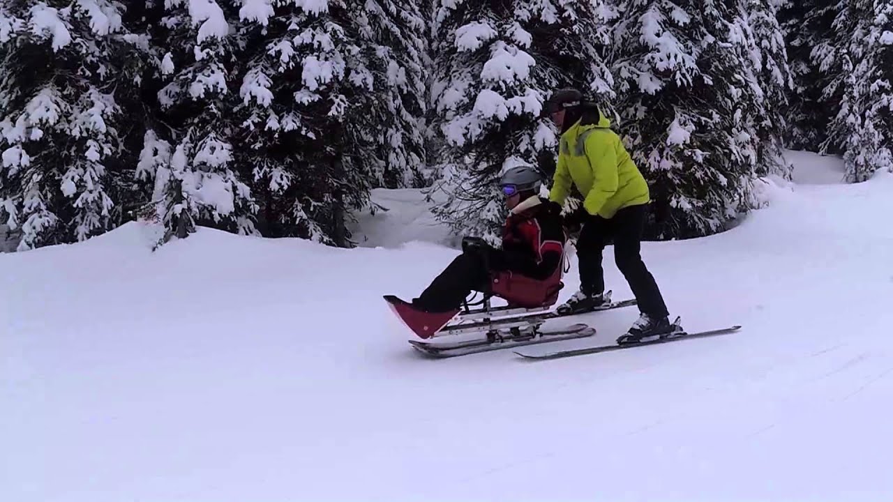 Sit Ski 2015 2 Youtube