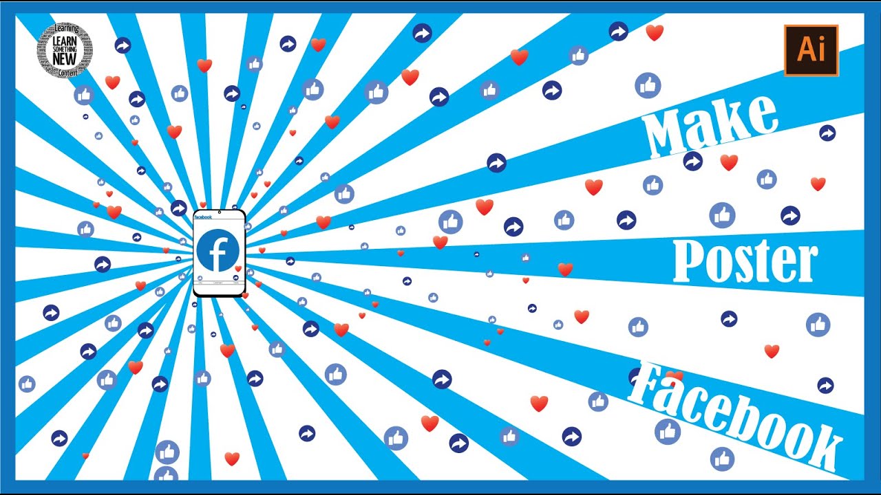 Make Poster Illustrator Tutorial Youtube