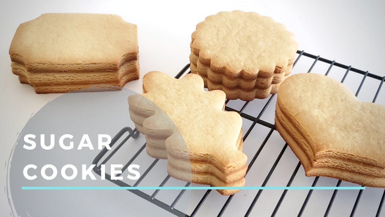 The Best Sugar Cookies To Decorate With Royal Icing No Spread Youtube