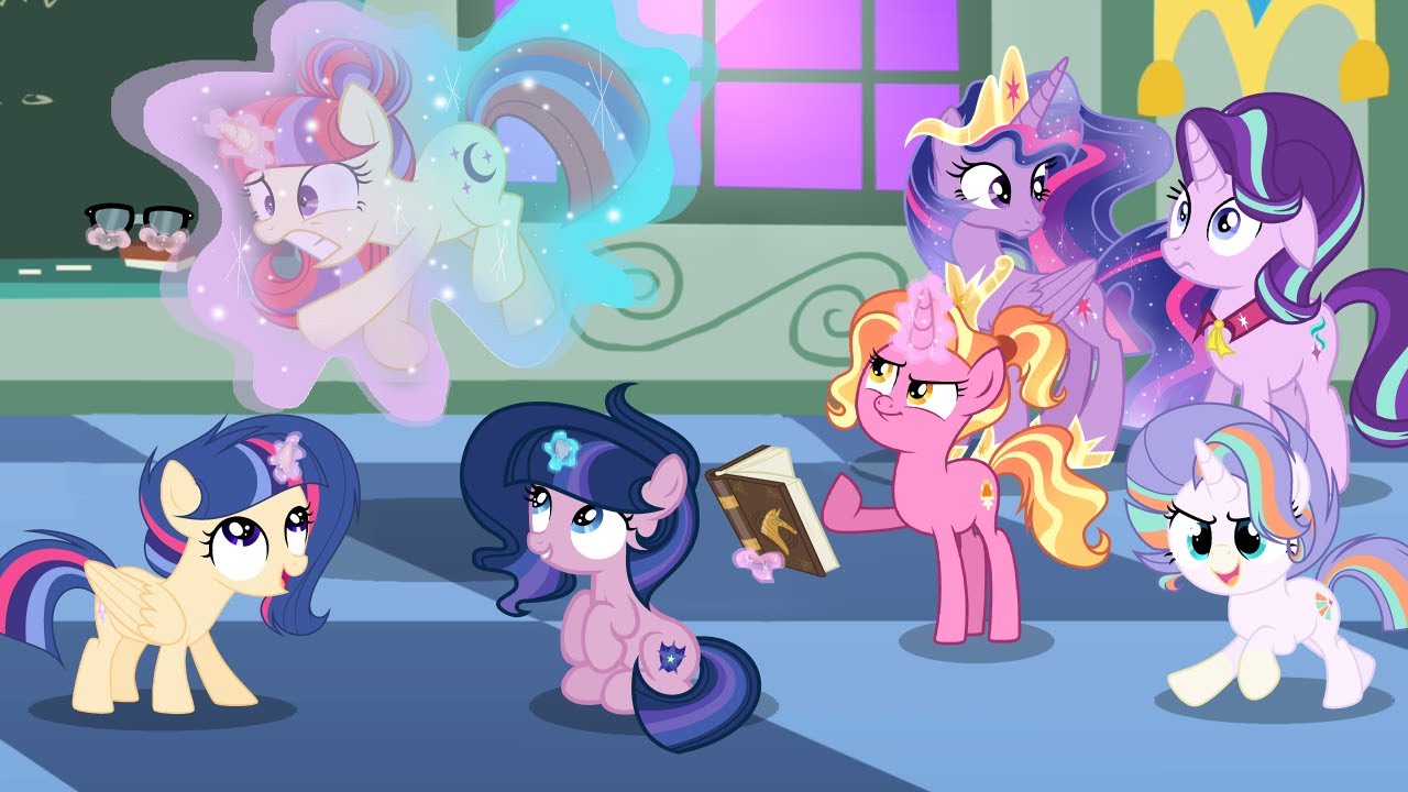Mlp Next Gen Magic Lessons Speedpaint Base Edit Youtube