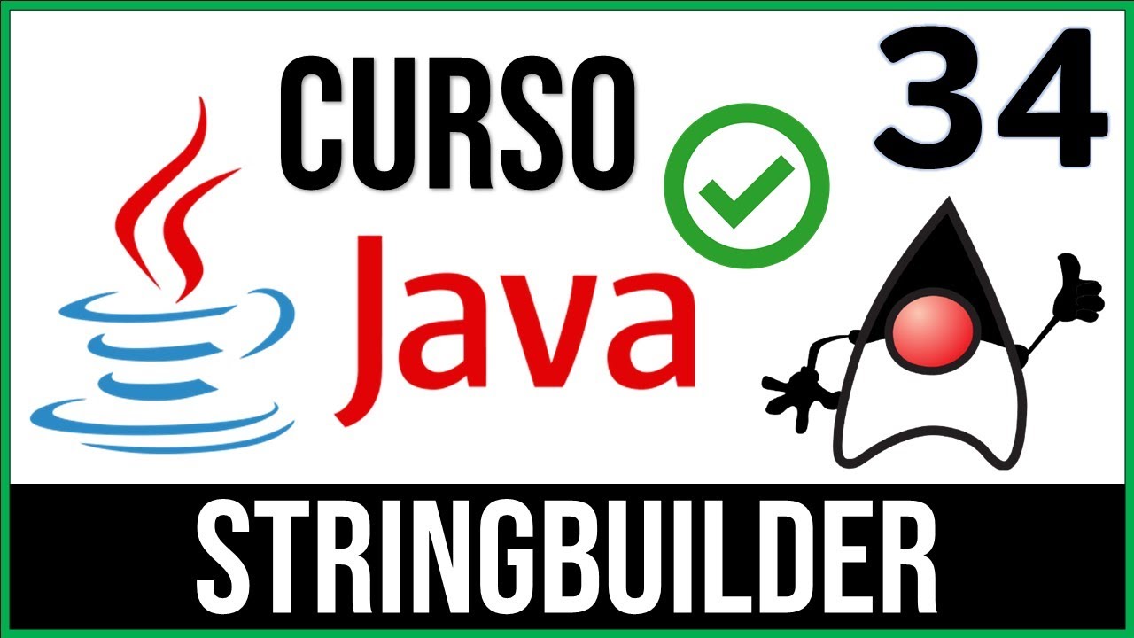 Clase Stringbuilder De Java Curso Java 34 Youtube