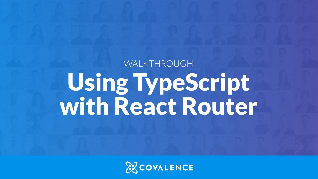 Tutorial Using Typescript With React Router Youtube
