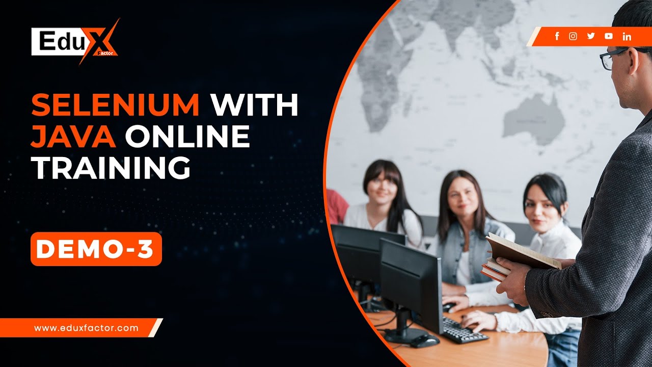 Selenium With Java Online Training Class 3 Youtube