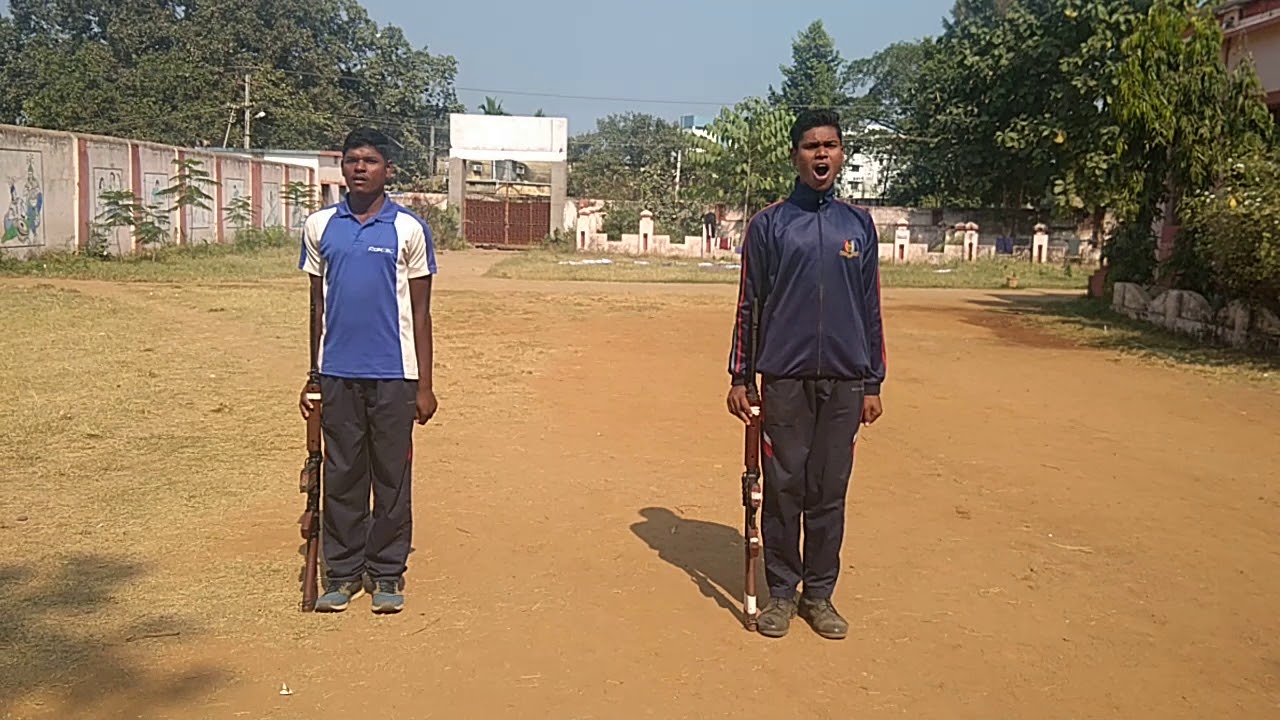 Ncc Rifle Drill Youtube