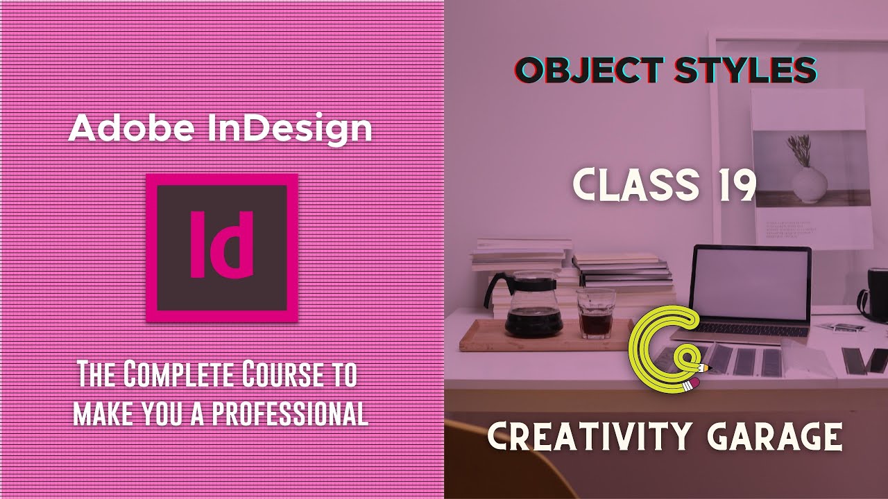 Adobe Indesign Course Class 19 Object Styles Youtube