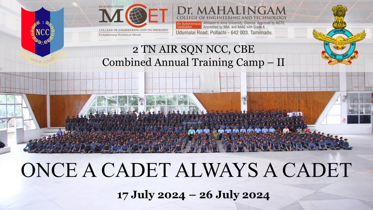 Unveiling Catc Ii Camp 2024 At Dr Mcet Youtube