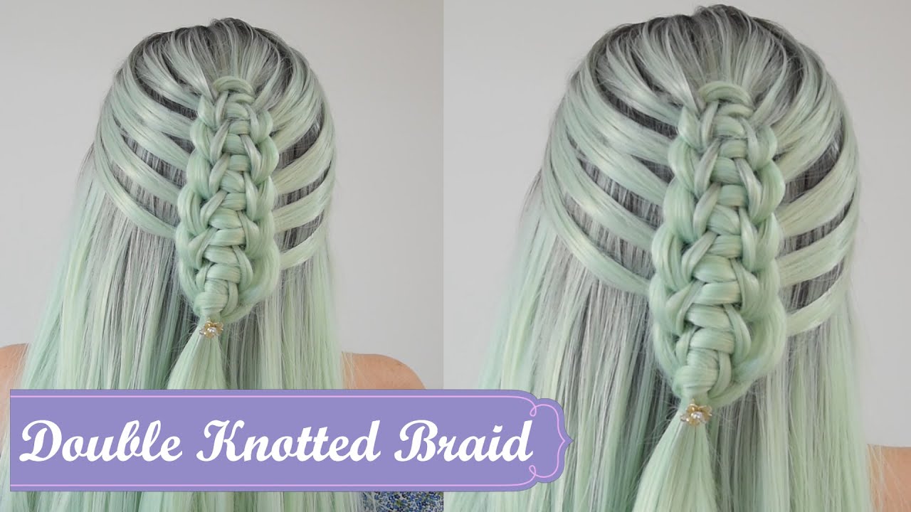 Acconciature Facili Per Ragazze рџ љ Double Knotted Braid Perfect For Long