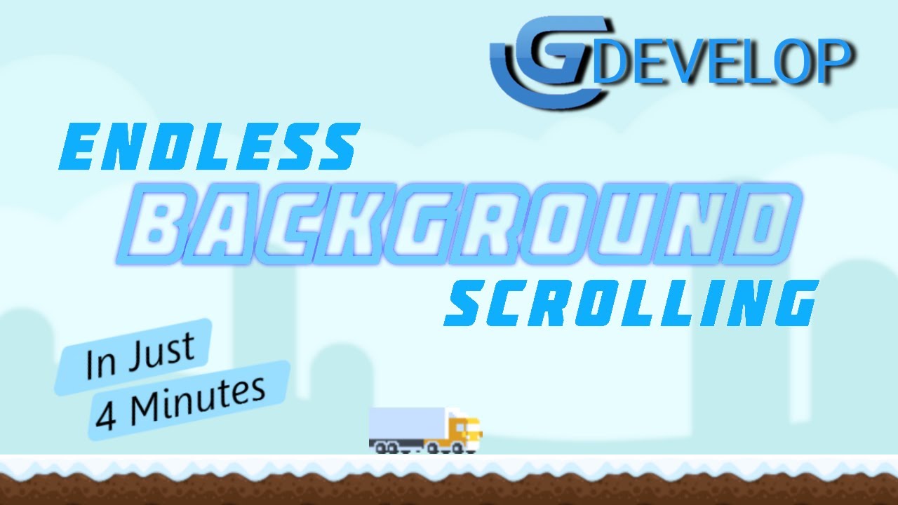Endless Background Scrolling In Gdevelop Gdevelop Hindi Tutorials