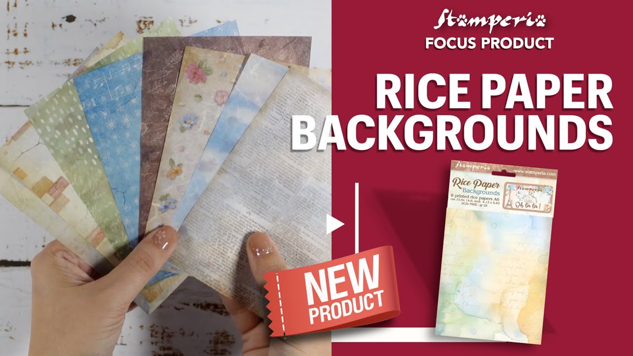 Rice Paper Backgrounds Oh La La Focus Product Youtube