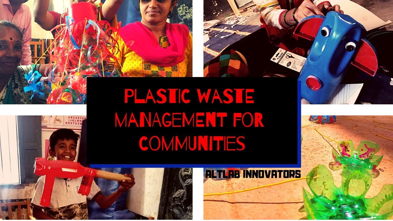 Plastic Upcycle Workshop For Communities Youtube