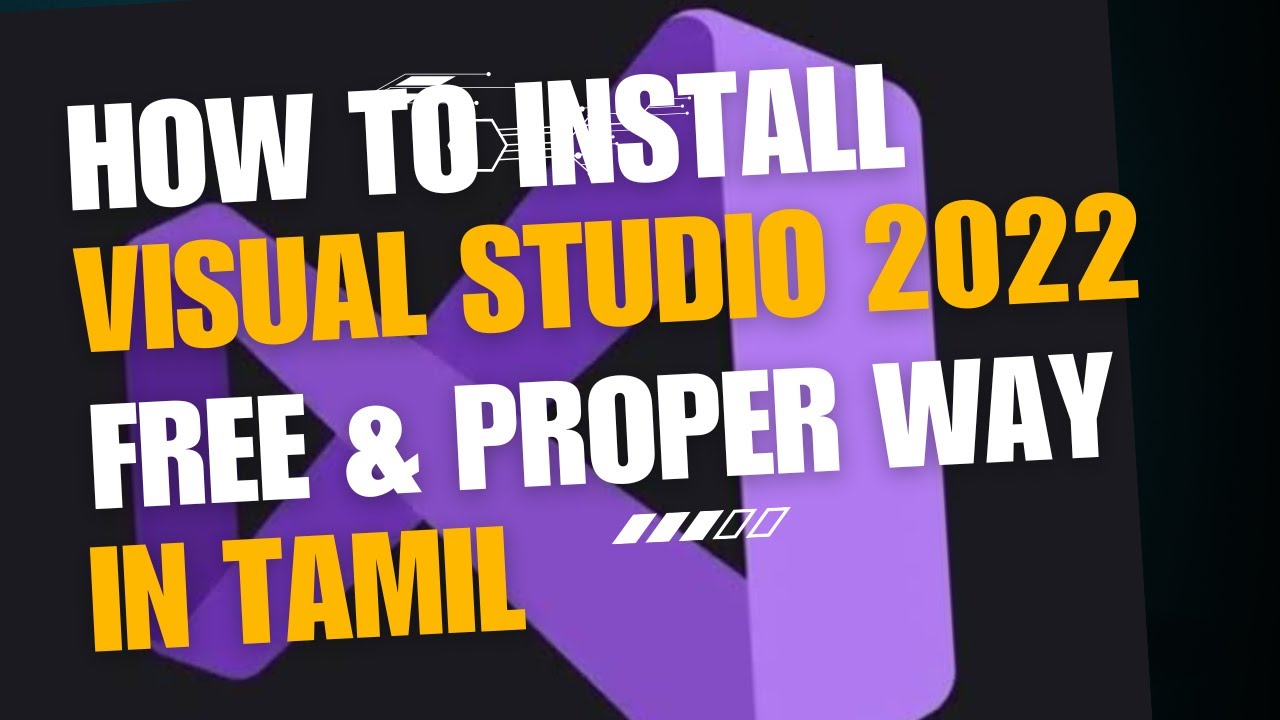 Install Visual Studio 2022 In Tamil Agtamiltech Youtube