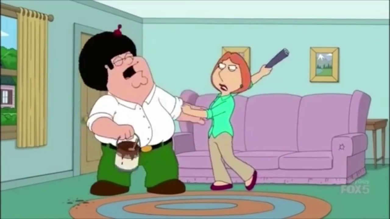 Family Guy Lois Beats Up Peter Youtube