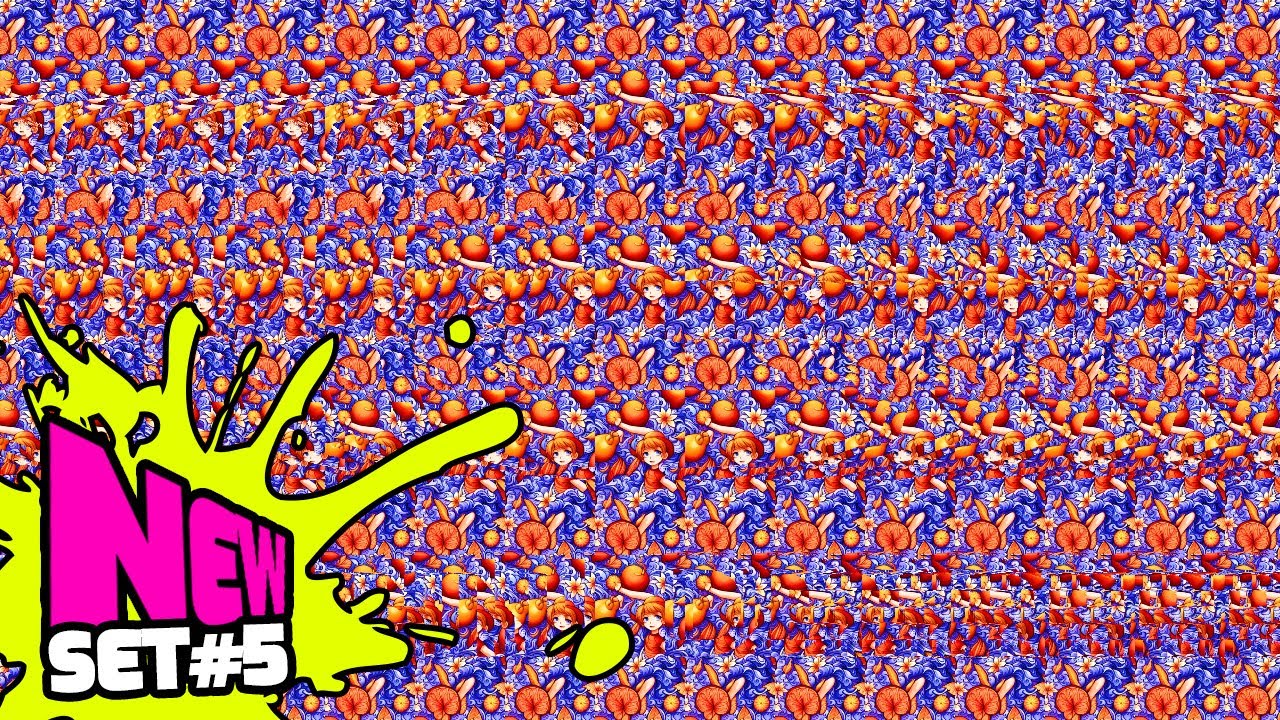Stereograms Set 5 Magic Eye Pictures With Answers How To See Magic