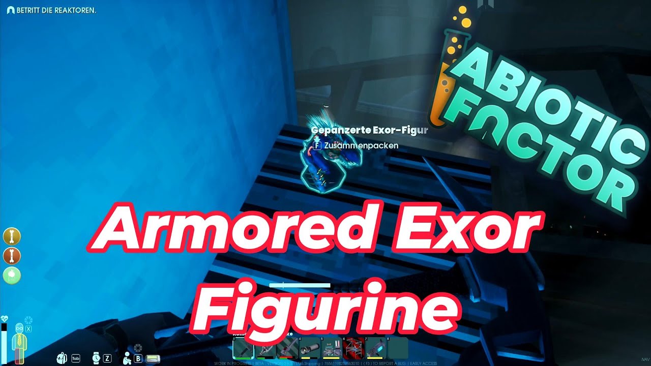 Abiotic Factor Armored Exor Figurine Location New Collectibles