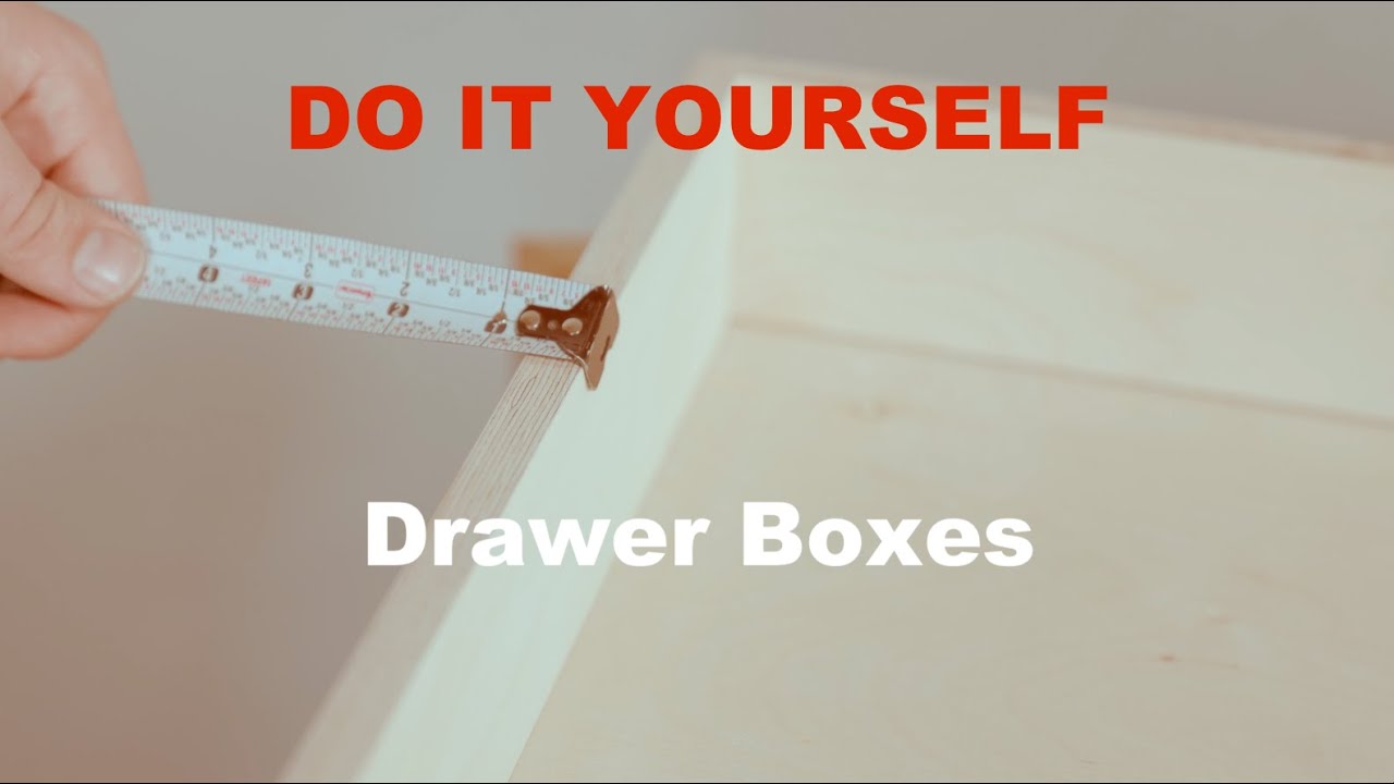 Drawer Box Tutorial Diy Youtube