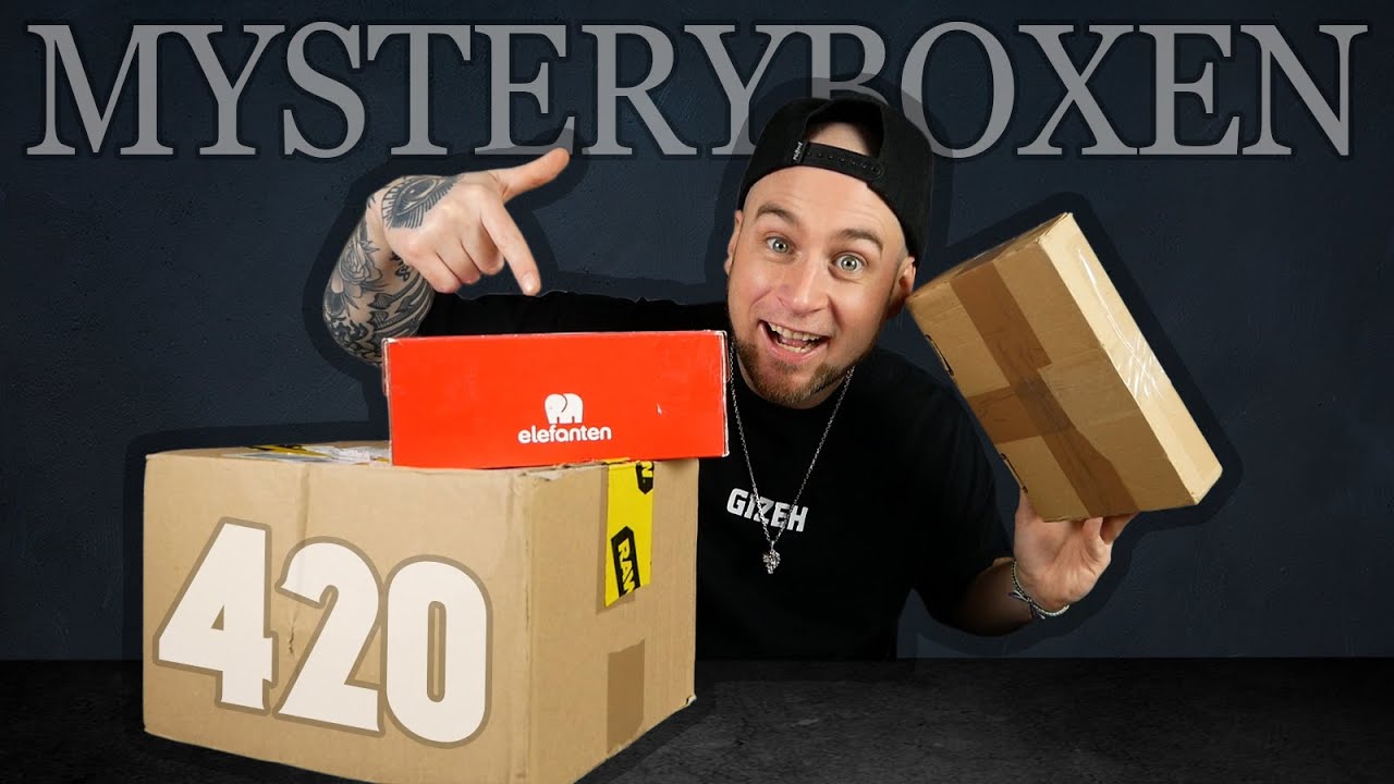 420 Mysteryboxen Von Euch Im Unboxing Youtube