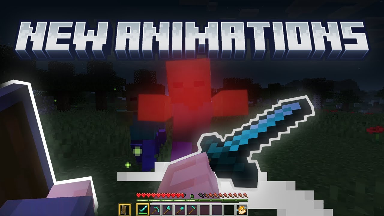 First Person Animation Update Minecraft Java Hold My Items 4 3