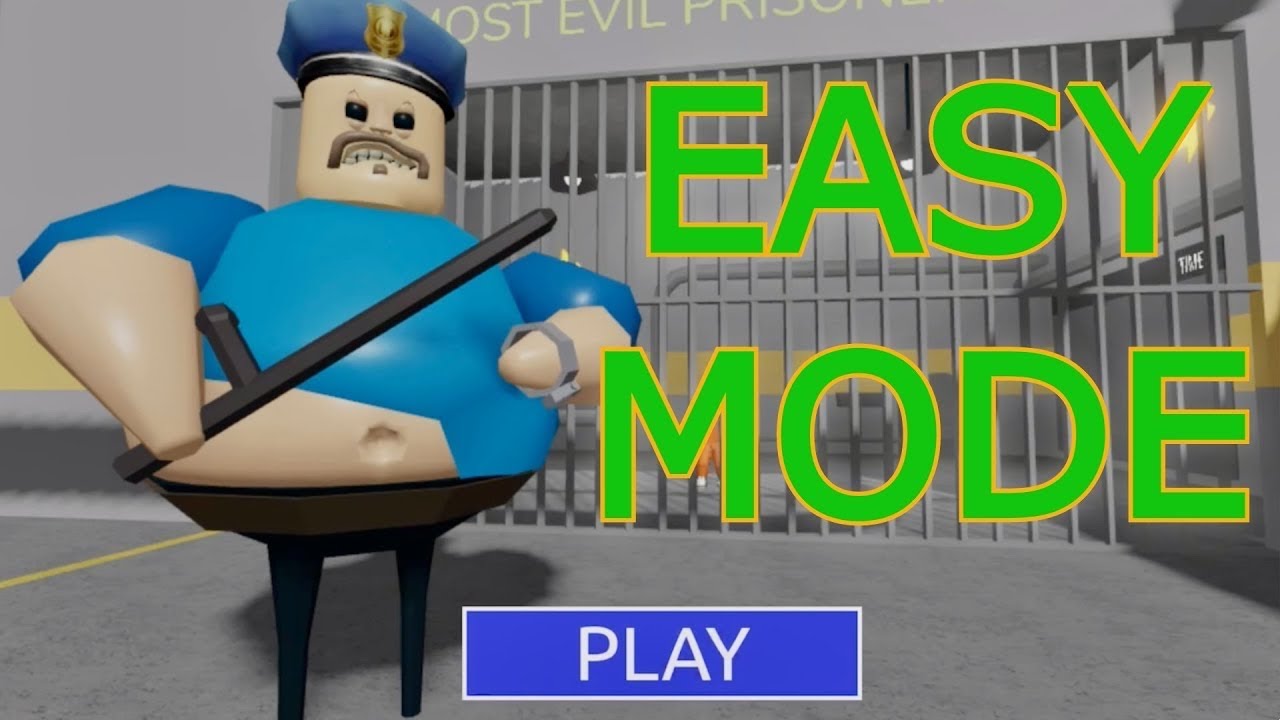 Roblox Barry S Prison Run Obby Easy Mode Youtube