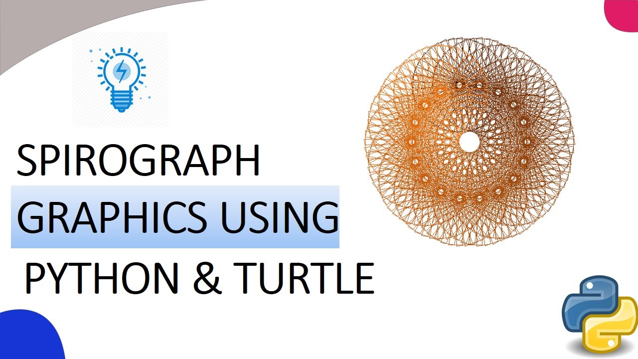 Spirograph Element Using Python Turtle Graphics L Knowledge Doctor L