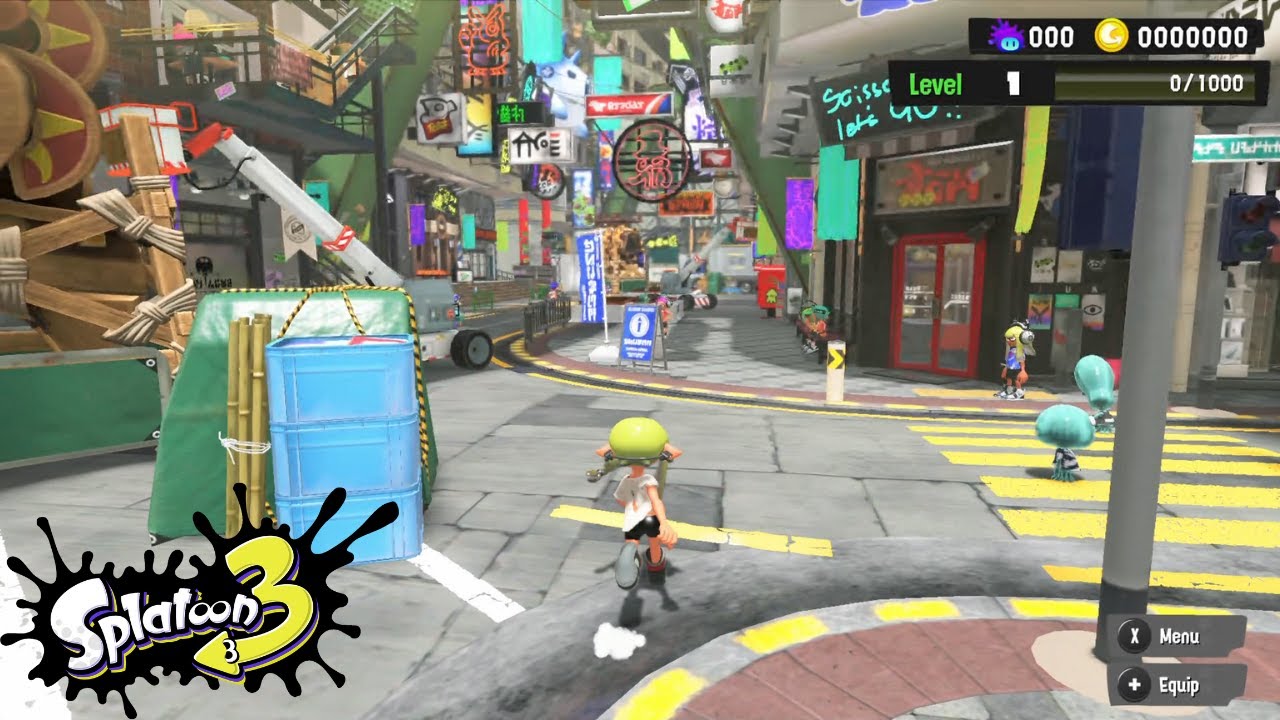 Splatoon 3 Exploring Splatsville Youtube