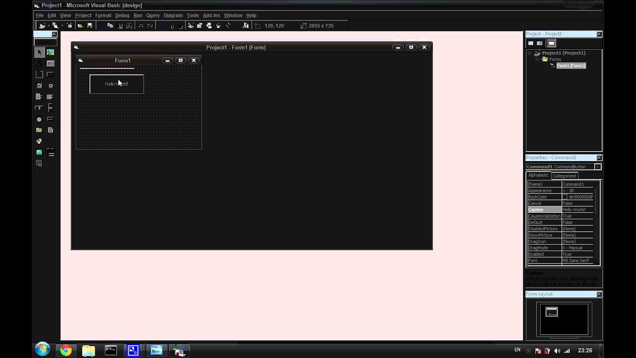 Vb6 Message Box Tutorial Youtube