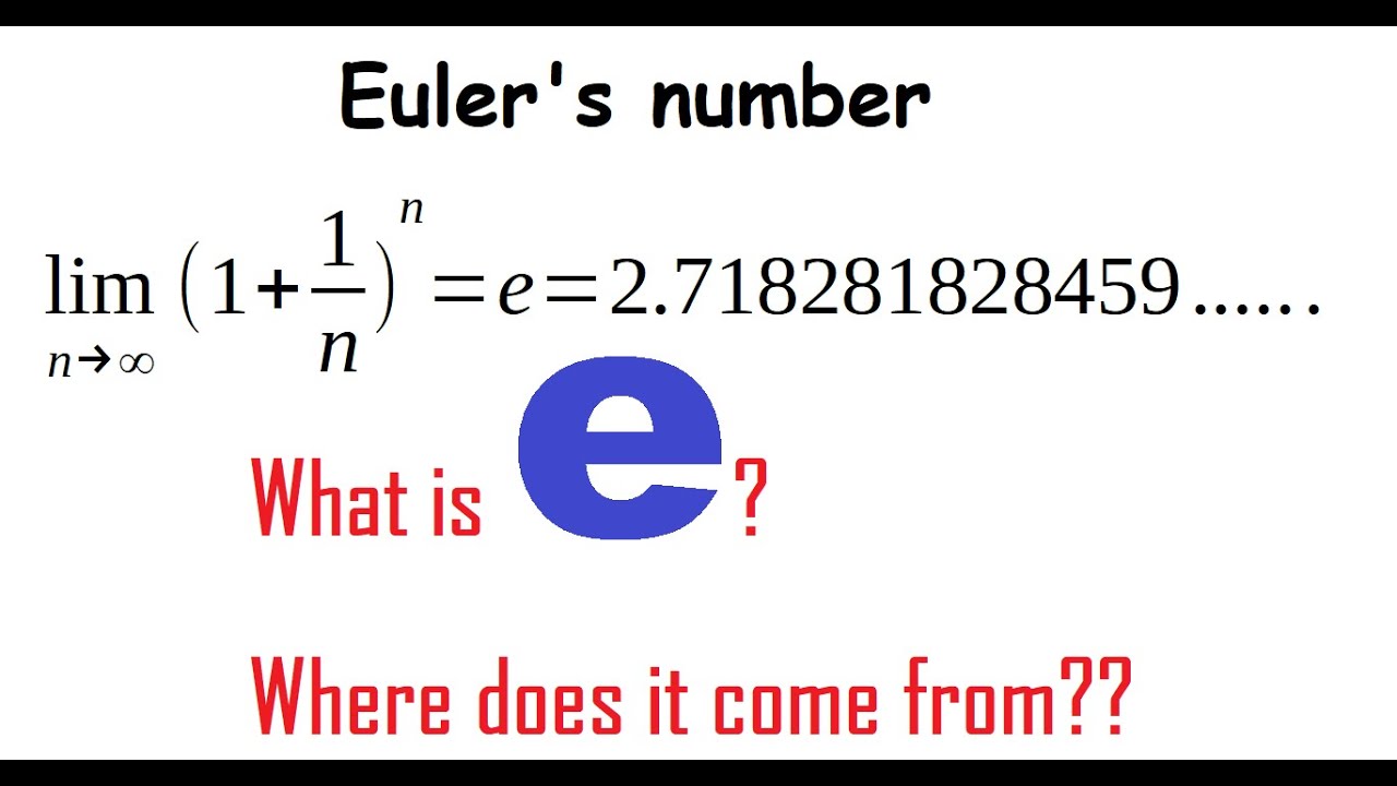 Euler S Number E Explained And How It Is Used In Finance 59 Off