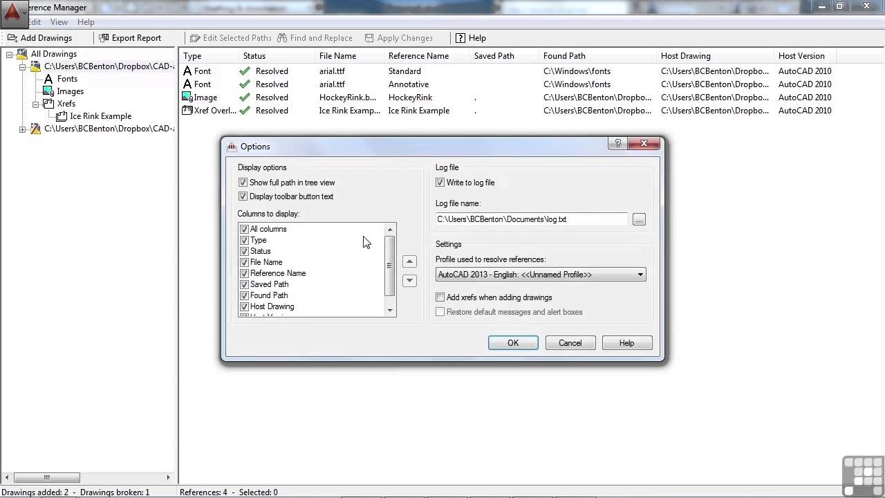 Advanced Autocad 2014 Tutorial Reference Manager An Often Unknown