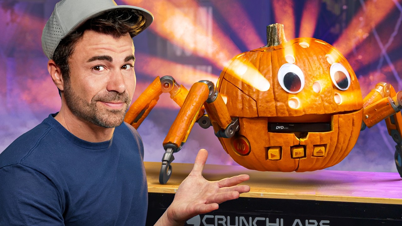 Engineers And Kids Team Up To Make Their Craziest Pumpkins