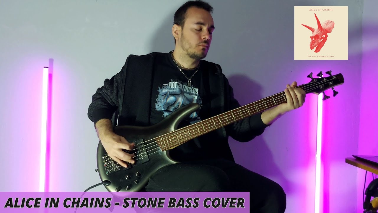 Stone Alice In Chains Bass Cover Youtube