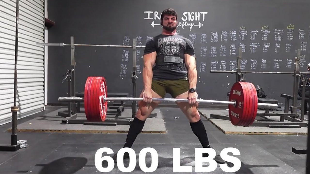 Easy 600lbs Deadlift At Iron Sight Powerlifting Youtube