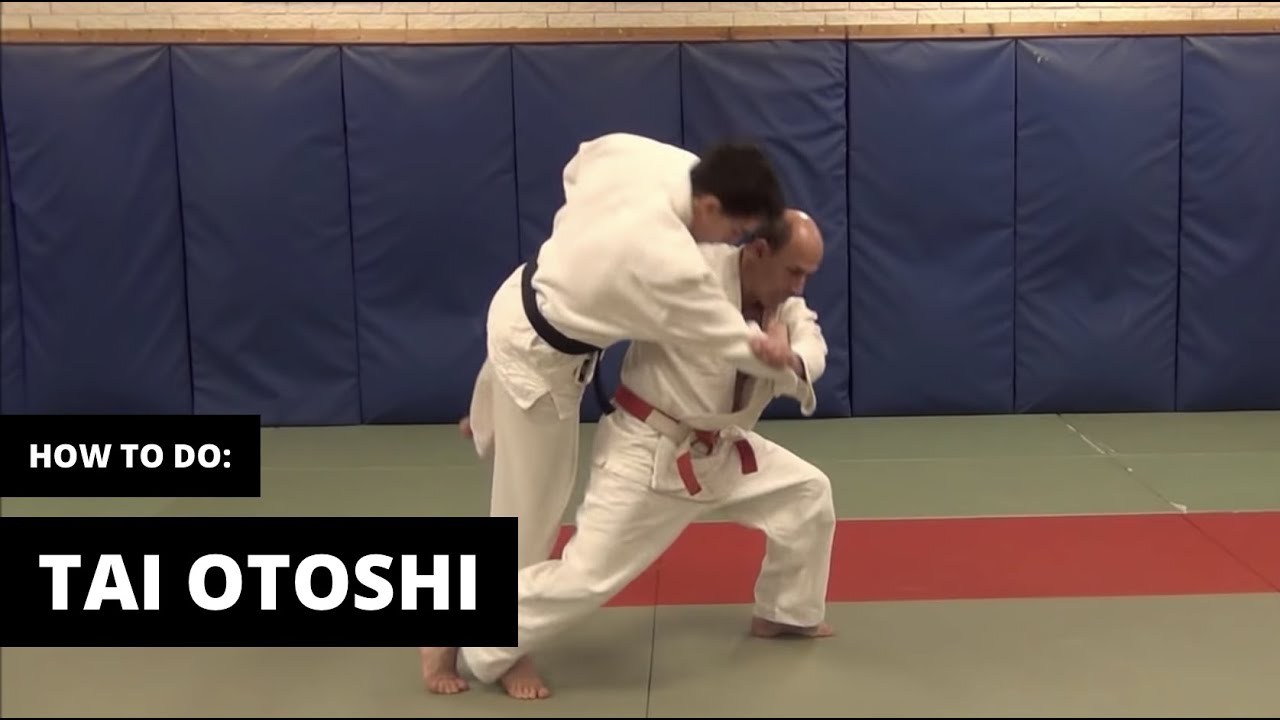 How To Do Tai Otoshi Youtube