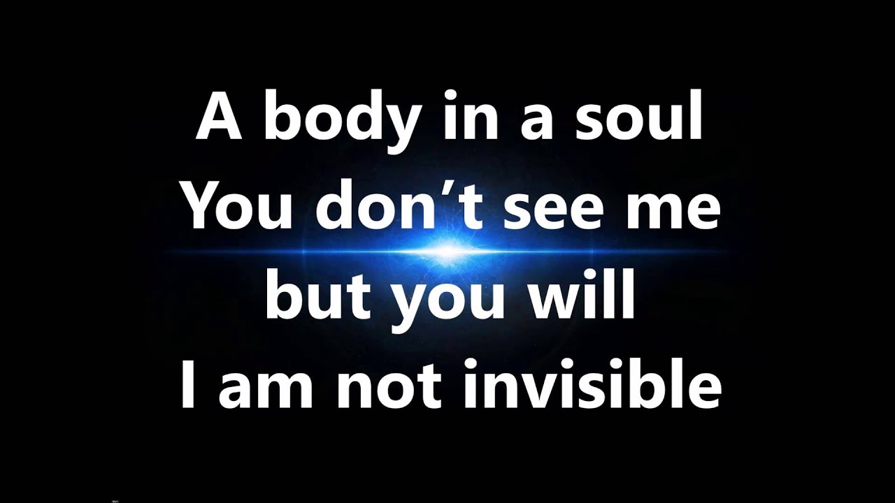 Invisible Red Edit Version U2 Lyrics Youtube