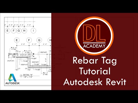 Custom Rebar Tag Autodesk Revit Youtube