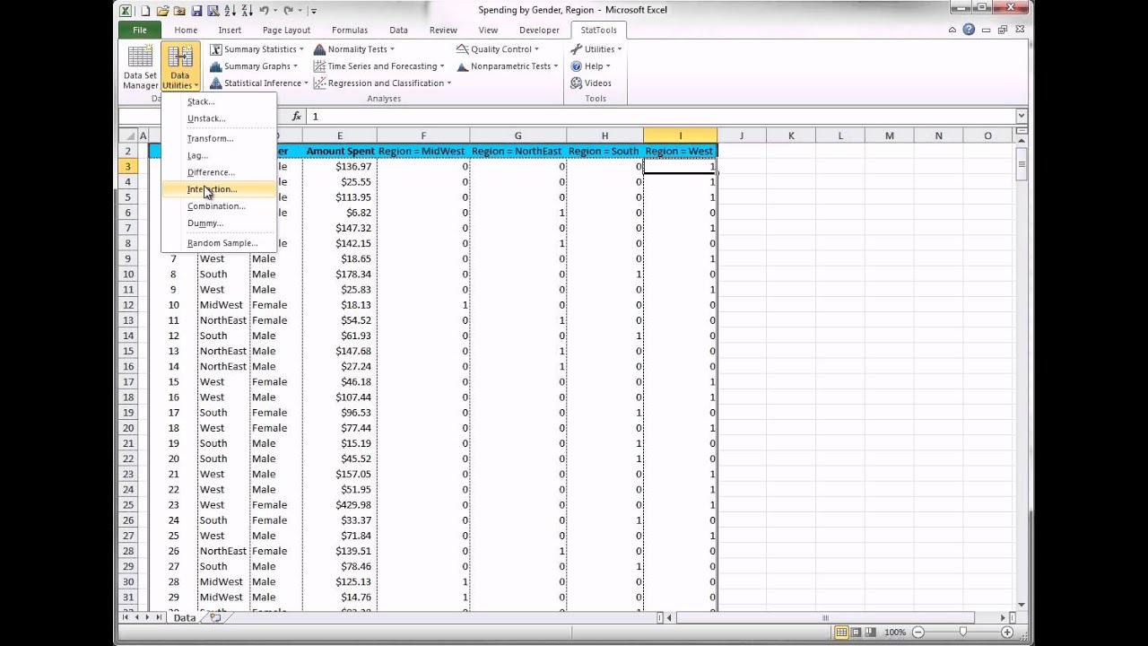 Stattools Data Utilities Youtube