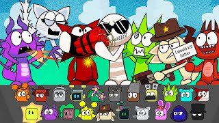 Incredibox Sprunksters Wyrum Vs Mroona Killer Edition All Sprunksters