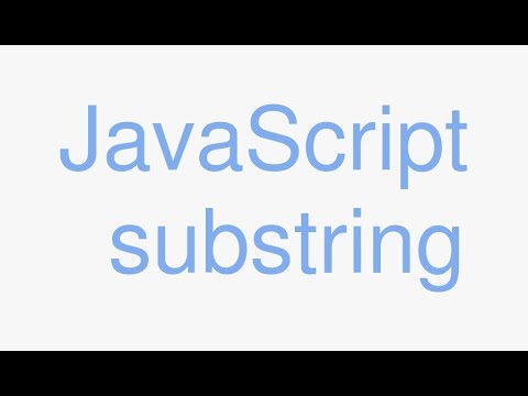 Javascript Substring Javascript Tutorials For Complete Beginners