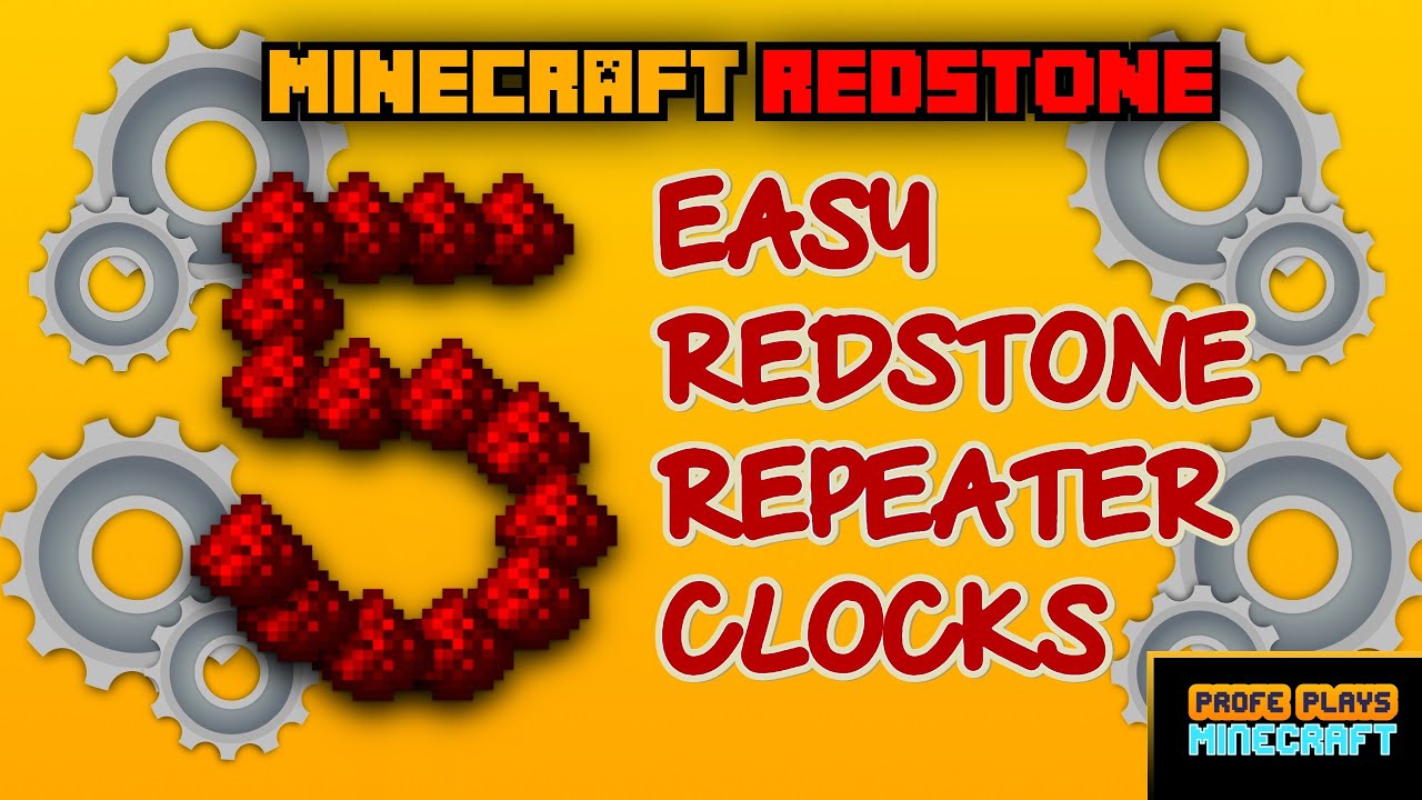 Minecraft Simple Redstone Clock At Fernando Smith Blog