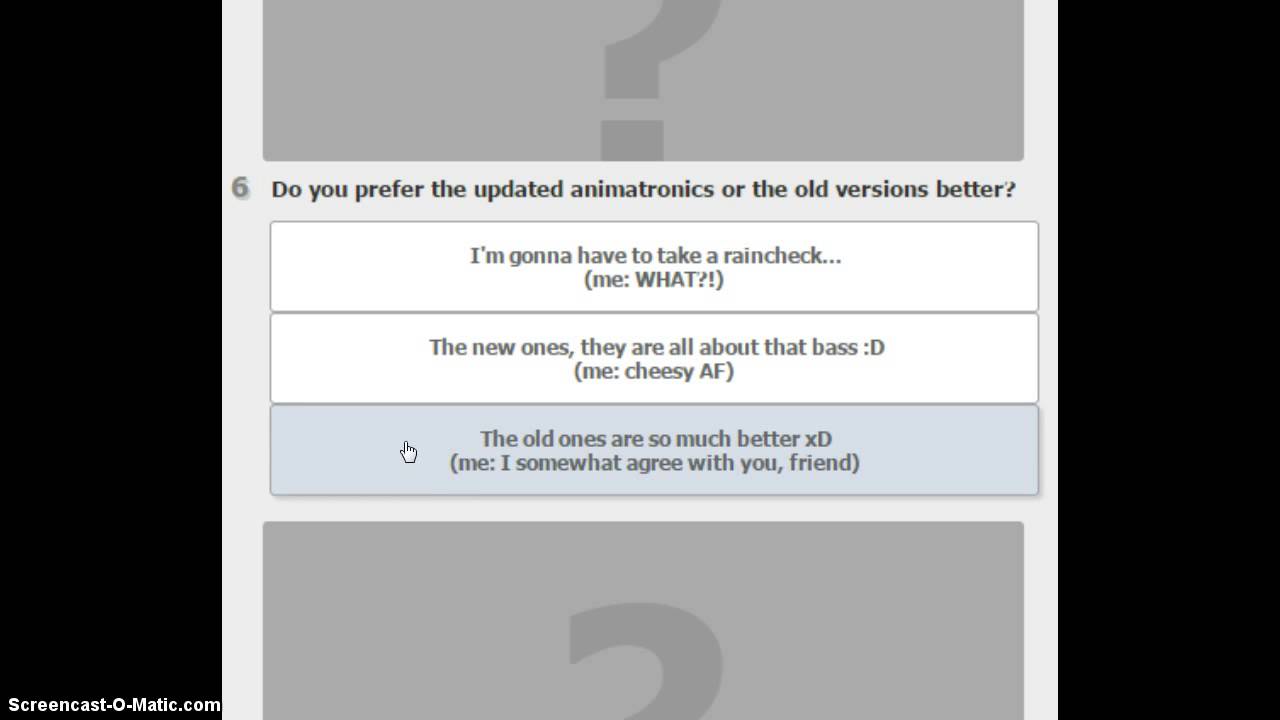 Quotev Quizzes
