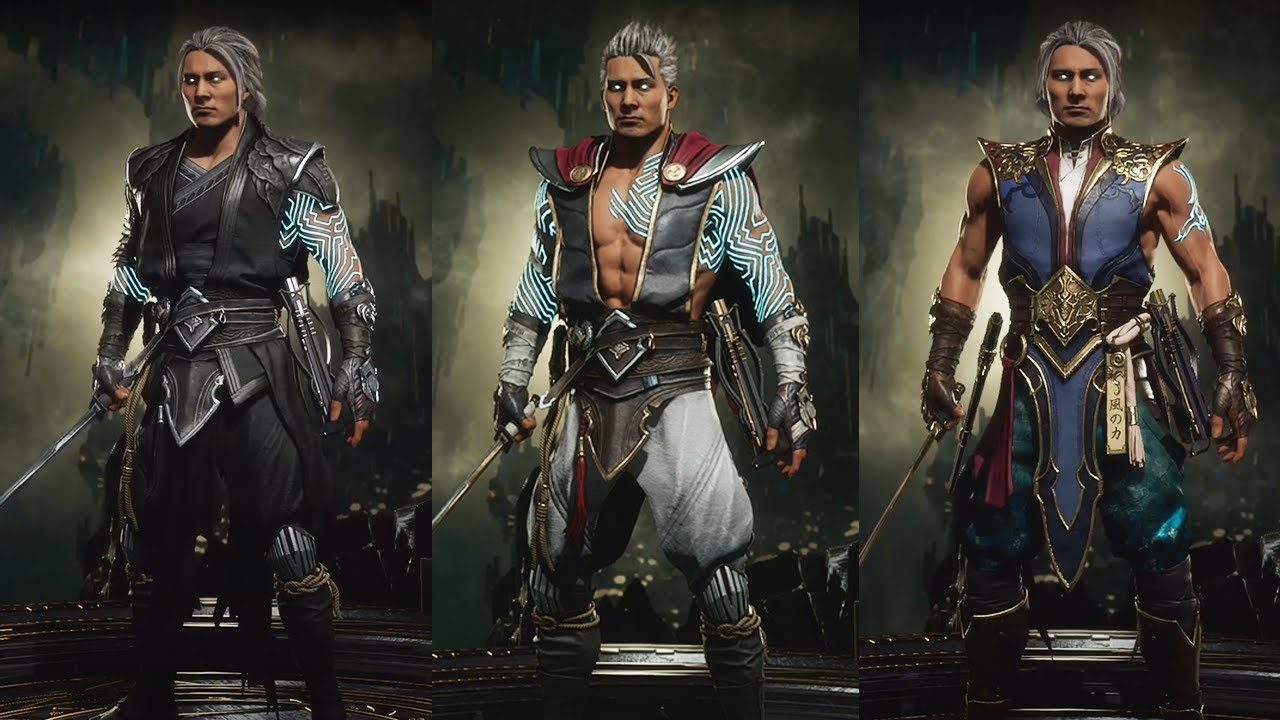 Mortal Kombat 11 Aftermath Fujin All Gear Skins Youtube