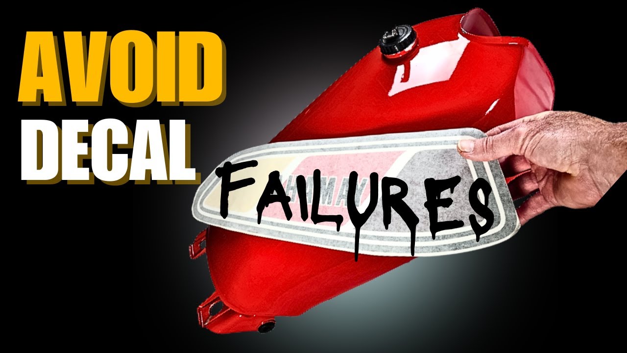 How To Apply Decals Avoid Common Mistakes Youtube