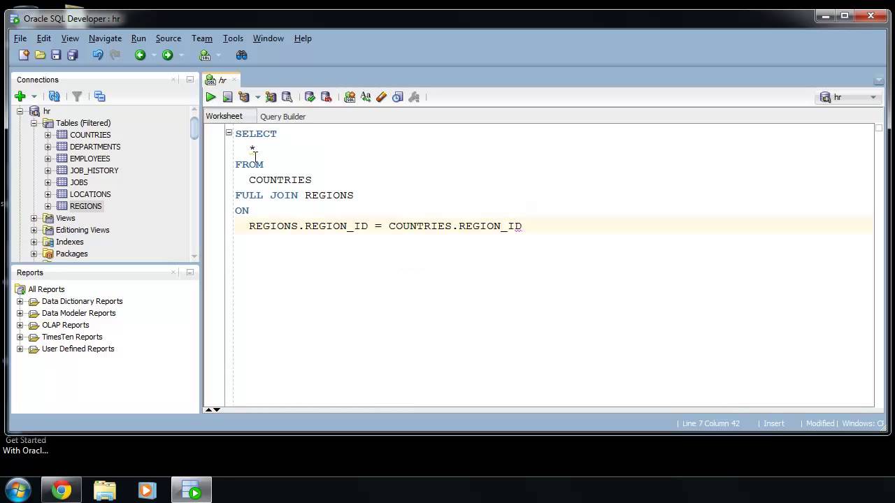 Sql Developer Query Builder Sqlvids Youtube