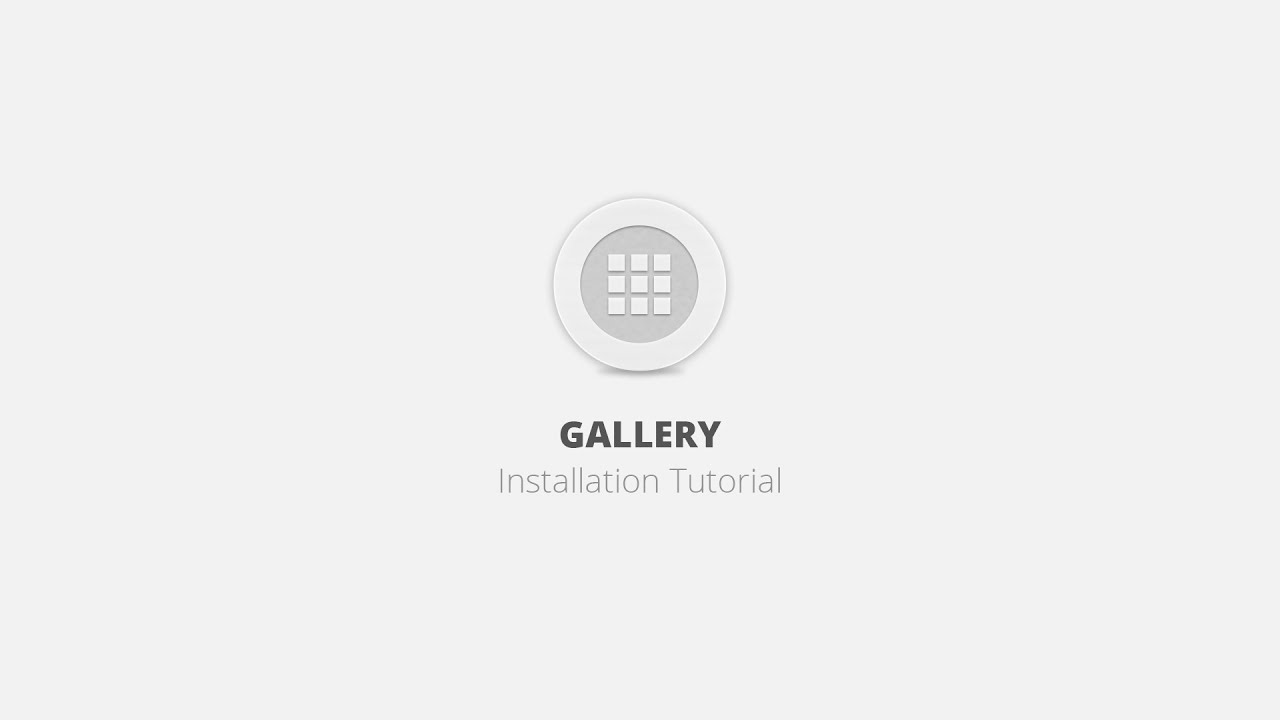 Gallery Wordpress Plugin Installation Tutorial Youtube